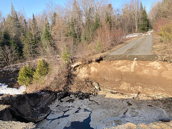 DNR reports partial failure of ‘low hazard’ dam on Net River | News ...